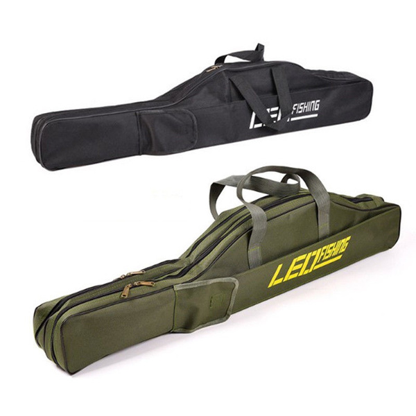 1m/1.5m Large Fishing Rod Bag Portable Folding Fishing Rod Tools ...