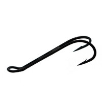 Tigofly 20 pcs/lot Black Double Hook Fly Tying Hooks Strong Double ...
