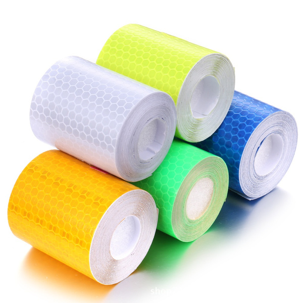 5CM*3M Protector Strip Warning Cars Reflective Sticker Adhesive Tape ...