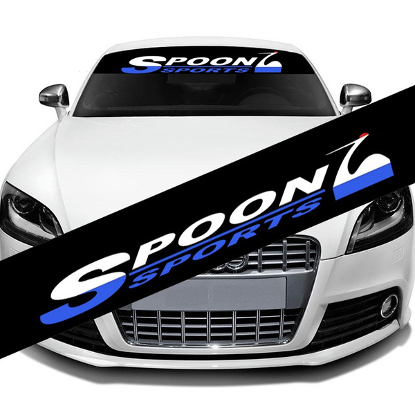 Car Window Racing Sticker Windshield Decal Spoon Sports (Size:130*21cm ...