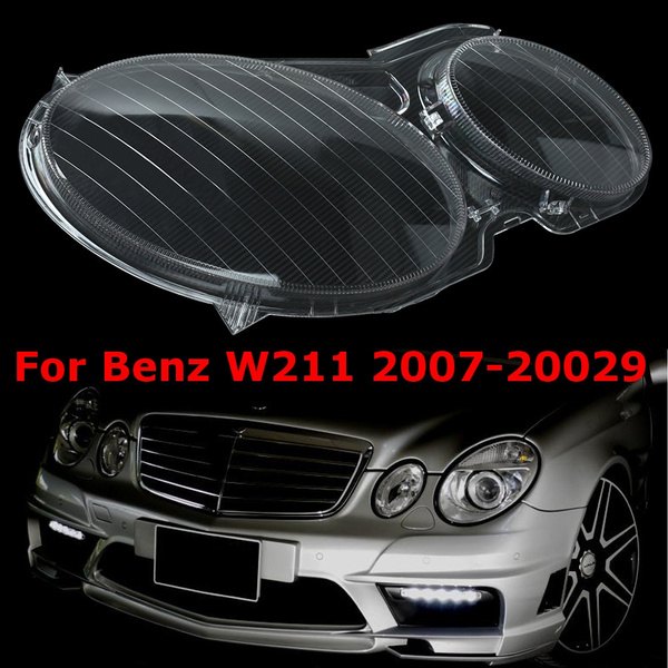 1 pair Headlight Headlamp Lens Replacement Cover RIGHT for MERCEDES ...