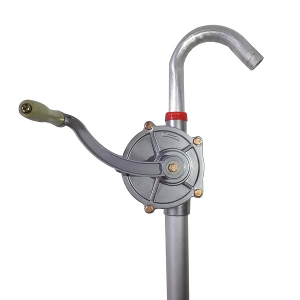 10 GPM Dispenser Fuel Hand Pump Hand Crank Aluminum Rotary Gas Oil ...