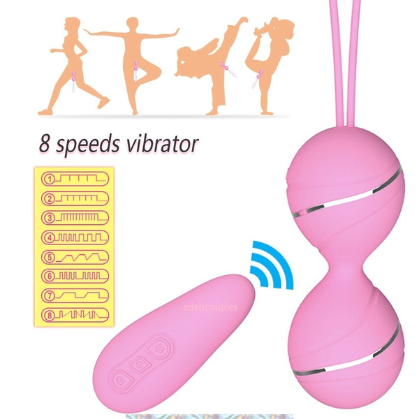 New 2019 Wireless Remote Control Vibrating Ball Exercise Smart Love
