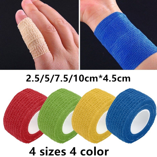 Self-Adhering Bandage Wraps Elastic Adhesive First Aid Tape Stretch 2 ...