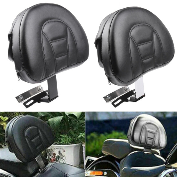 Adjustable Plug In Driver Backrest Stripe Pad Rider Back Rest Pocket ...