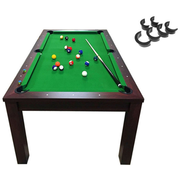 6pcs / Set Billiard Pool Table Hole Liners Rubber Pad Billiard Table ...