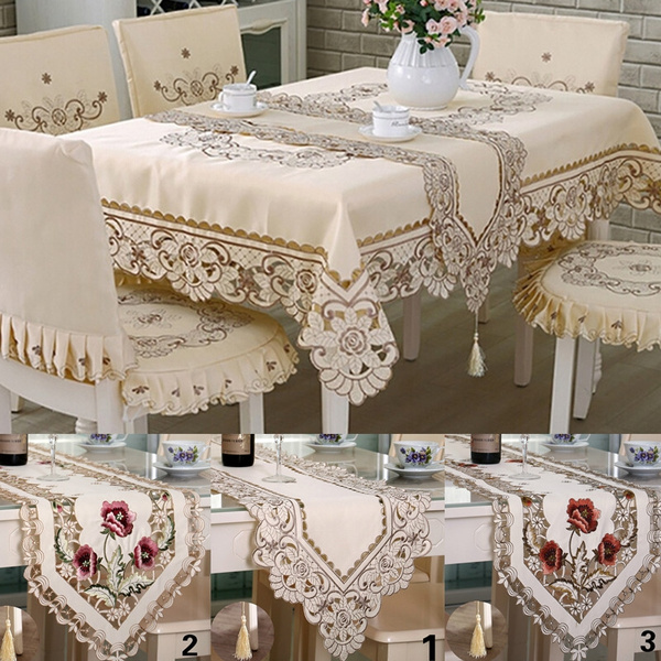 European Pastoral Embroidered Tablecloth Table Cloth | Wish