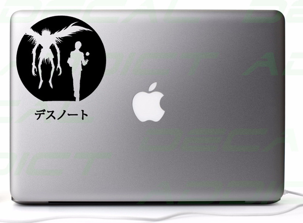 Death Note Kira and Shinigami Vinyl Decal Stickers for Car Laptop ...