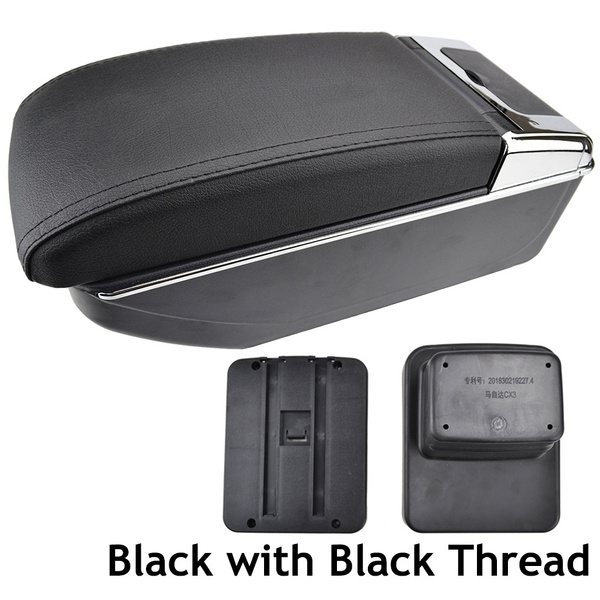 Car Armrest For Mazda CX-3 Dual Arm Rest Cup Holder 2015 - 2018 Center ...