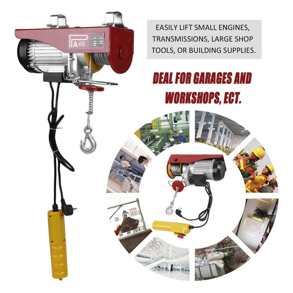 Electric Wire Hoist 200-400KG/300-600KG/ 400-800KG Auto Lifting Sling ...