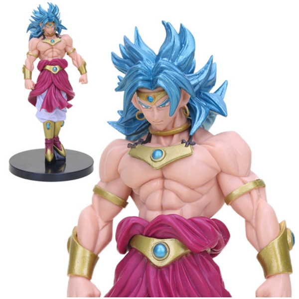 Hot Selling Dragon Ball Z Broly Pvc Figurine Super Saiyan Blue Broli ...