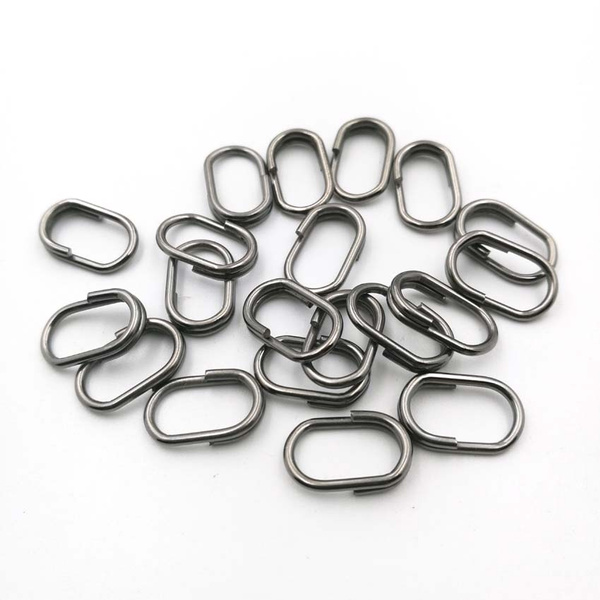 20PCS Selling Stainless Steel Oval Split Rings Loop Lure Assorted Size ... 20PCS Selling Stainless Steel Oval Split Rings Loop Lure Assorted Size ...