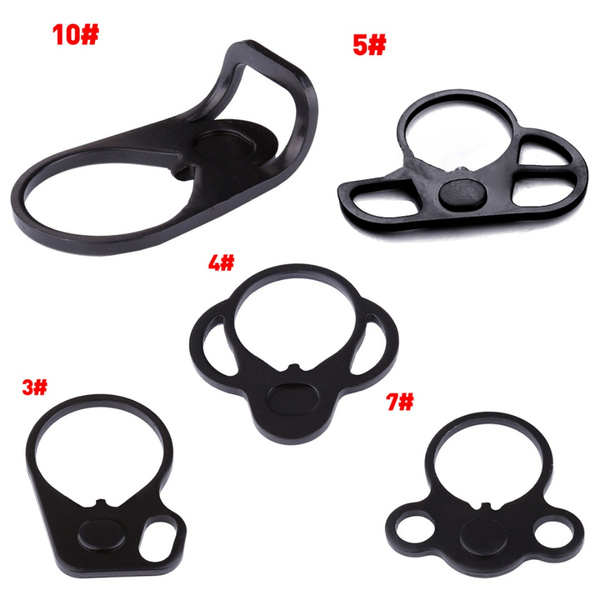 30mm Sling Plate Mount Adapter Rifle Hunting Bungee Adapter Hoop Ring ...