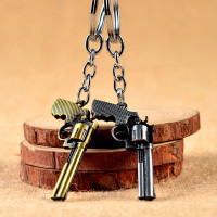 Game Zinc Alloy Key Buckle Revolver Model Car Key Chain Bag Pendant | Wish