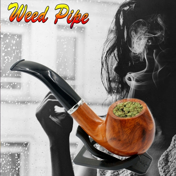 Cigarette Holder Smoke Filter Wooden Smoking Pipes Holder Pipes for ...