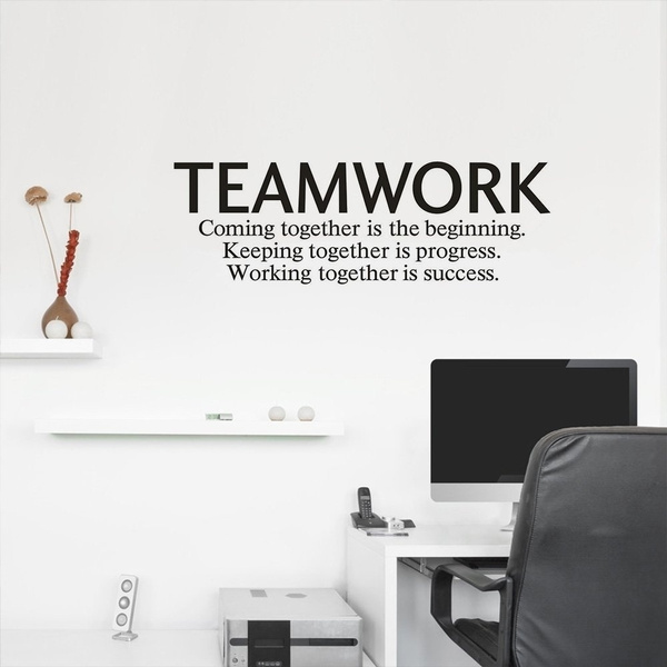 Fashion Quotes Wall Decal Teamwork Definition Office Wall Decor fashion-quotes-wall-decal-teamwork-definition-office-wall-decor