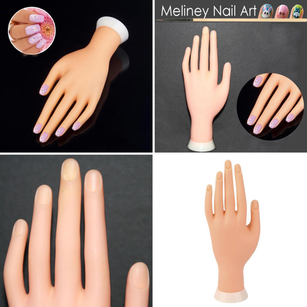 Practice Women's Fashion Noob Bendable Table Mount Soft Manicure ...