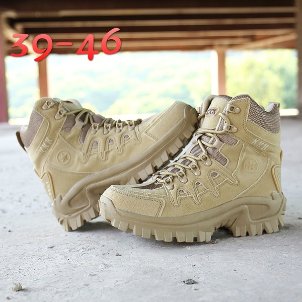 Army Men Commando Combat Desert Outdoor Hiking Boots Landing Tactical ...