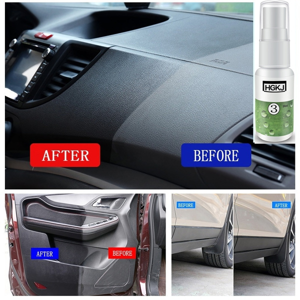 Cars Interior Leather Seats Plastic Maintenance Clean Detergent ...
