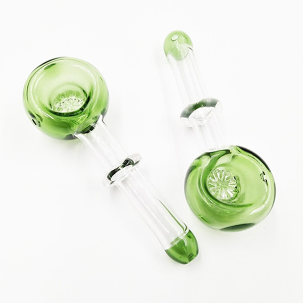 Beautiful Glass Oil Burner Pipe Cheap Colored Glass Water Pipe Bubbler ...