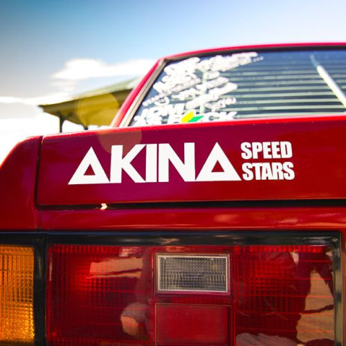 Akina Speed Stars Initial D Sticker Japanese Car Decal JDM DRIFT JAP ...