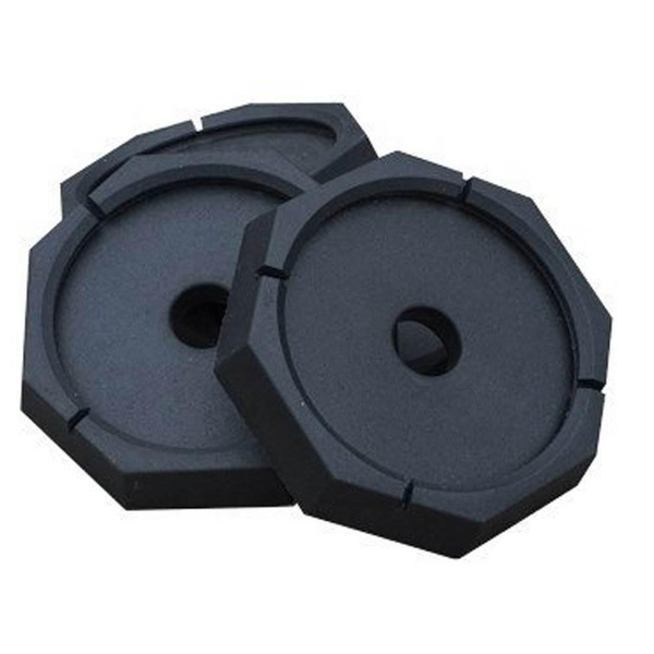 SnapPad Permanently Attached 9 Inch Round Motorhome Leveling Jack Pad ...