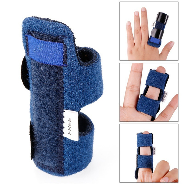 Adjustable Pain Relief Trigger Finger Fixing Splint Straightener Brace ...