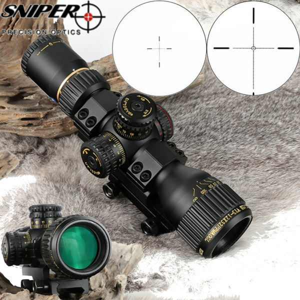 SNIPER VT 3-12X32 Compact First Focal Plane Hunting Trail Rifle Scope ...