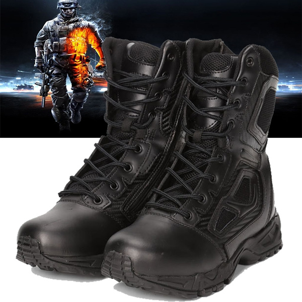 Tomitany Army Men Commando Combat Desert Outdoor Hiking Boots Landing ...