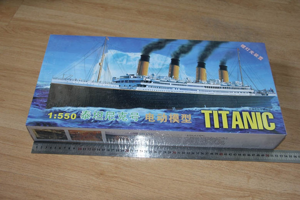 RMS Titanic Model Building Kits Assembly Plastic Ship Model With ...