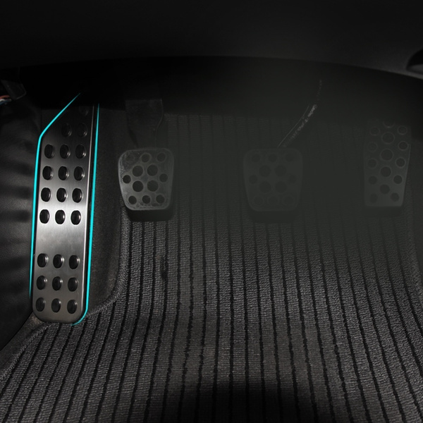 Car styling, No Drill and Non Slip Footrest Pedal Pad Sticker For Cruze ...