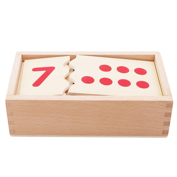 Montessori Educational Wooden Toys for Children Number and Counter ...