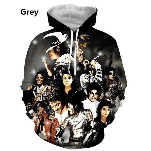 New arrive popular michael jackson hoodies men/women 3D printed fashion ...