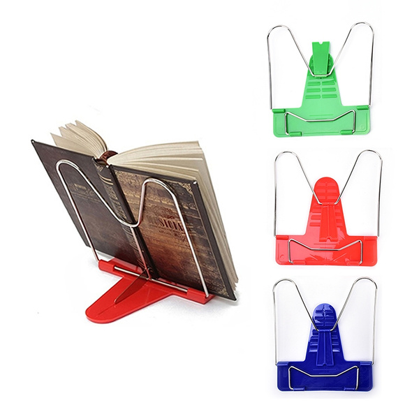 1Pc Reading Book Shelf Reading Portable Foldable Adjustable Bookend ...