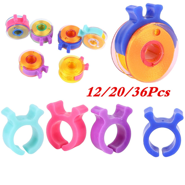 12/20/36Pcs Sewing Thread Bobbin Holder Clamp Clips Bobbin Buddies ...