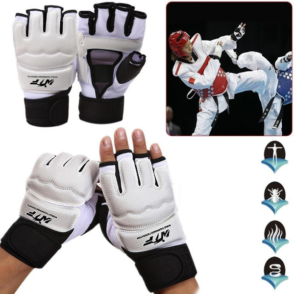 1Pair Useful Taekwondo Fighting Hand Protector Martial Arts Sports ...