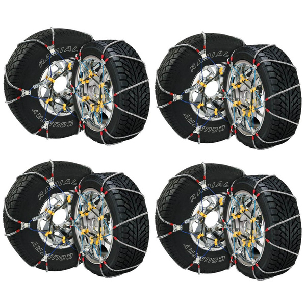 Security Chain SZ441 Super Z6 Car Truck Snow Radial Cable Tire Chain, 8 ...
