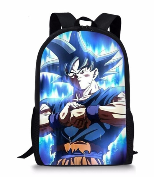 Cool 3D Anime Dragon Ball Super Z Printing Boys School Bags Son Goku ...