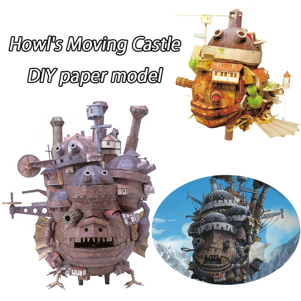 DIY Howl's Moving Castle 3D Handmade Anime Collection Paper Model | Wish