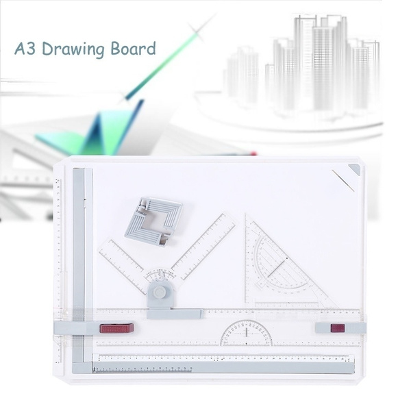 A3 Drafting Drawing Board Set Ruler Table Angle Tool | Wish