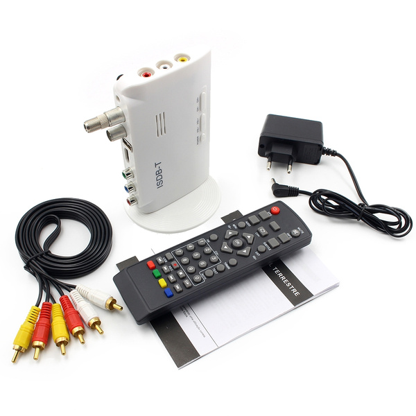 1080P Digital TV Adapter Tuner Set Top Box Auto Receiver Antenna Mobile ...