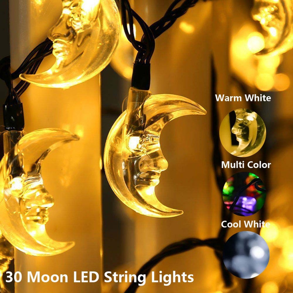 Solar Powered Waterproof String Fairy Lights For Outdoor Garden Weeding ...