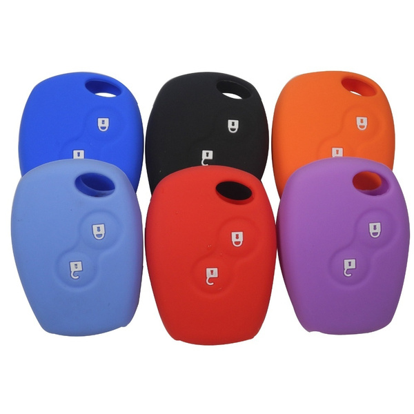 Auto Car Key Silicone Case Cover for Renault Clio Scenic Megane Duster ...