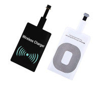 Universal QI Wireless Charging Charger Receiver for Micro-USB Android ...