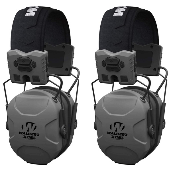 Walker's XCEL 500BT Electronic Shooting Hearing Protection Earmuffs, (2 ...