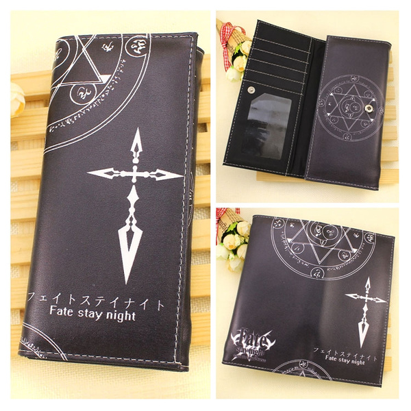 Anime wallet game around FGO fate curse my king saber black long ...