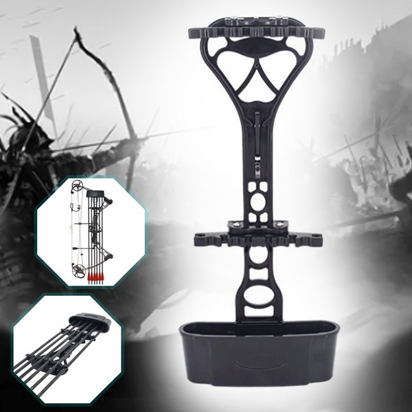 Plastic 6-Arrow Archery Bow Crossbow Quiver Holder For Compound Bow ...