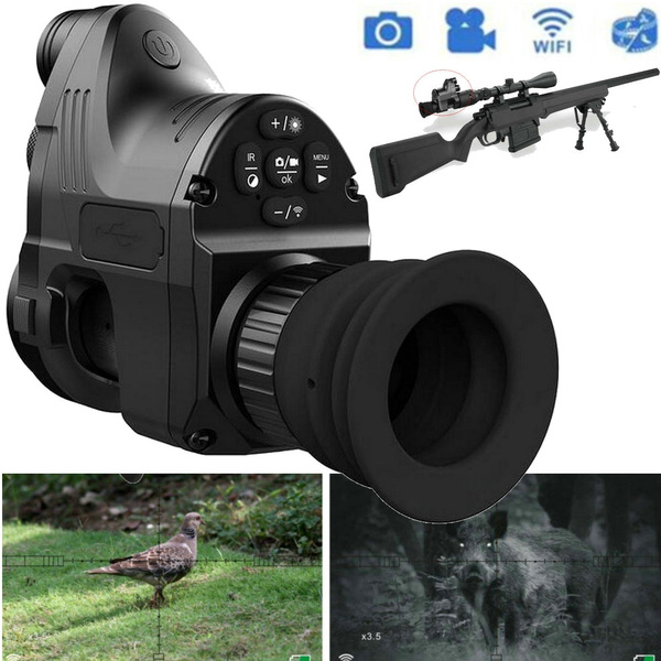 NV007 night vision riflescope monocular,Quick disassembly day and night ...