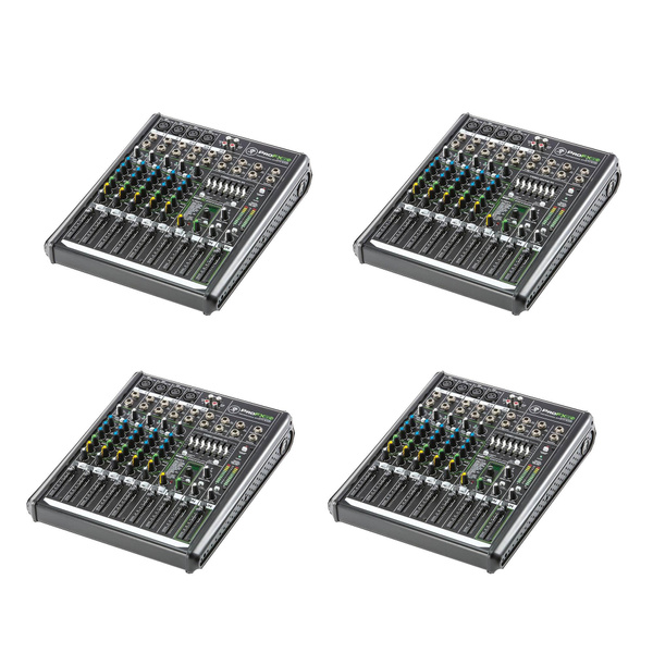 Mackie ProFX8v2 Live Sound 4 Low Noise Preamps 8 Channel Effects Mixer ...