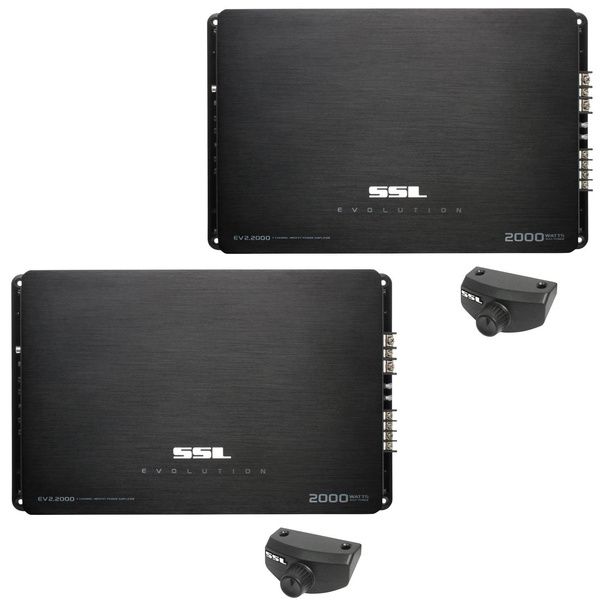 SoundStorm 2000W 2 Channel Car Power Amplifier Stereo Amp SSL and ...